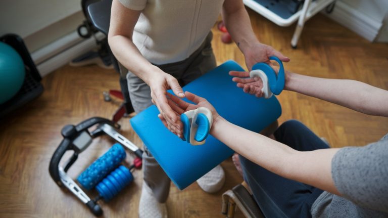 What Equipment Can an Occupational Therapist Provide for Therapy and Adaptation?